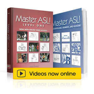Master ASL! Level One Package; Textbook, Student Companion & 1-year ...